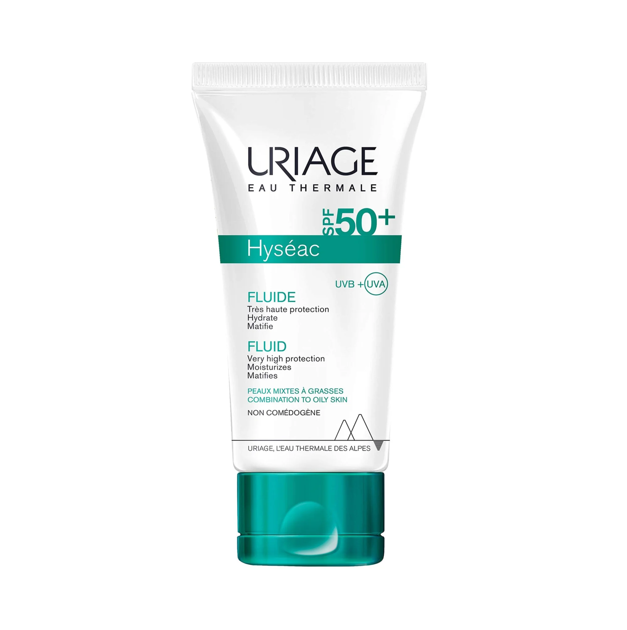 URIAGE HYSÉAC FLUID SPF 50+ – High Protection & Shine Control 50ml – GlowCareJO