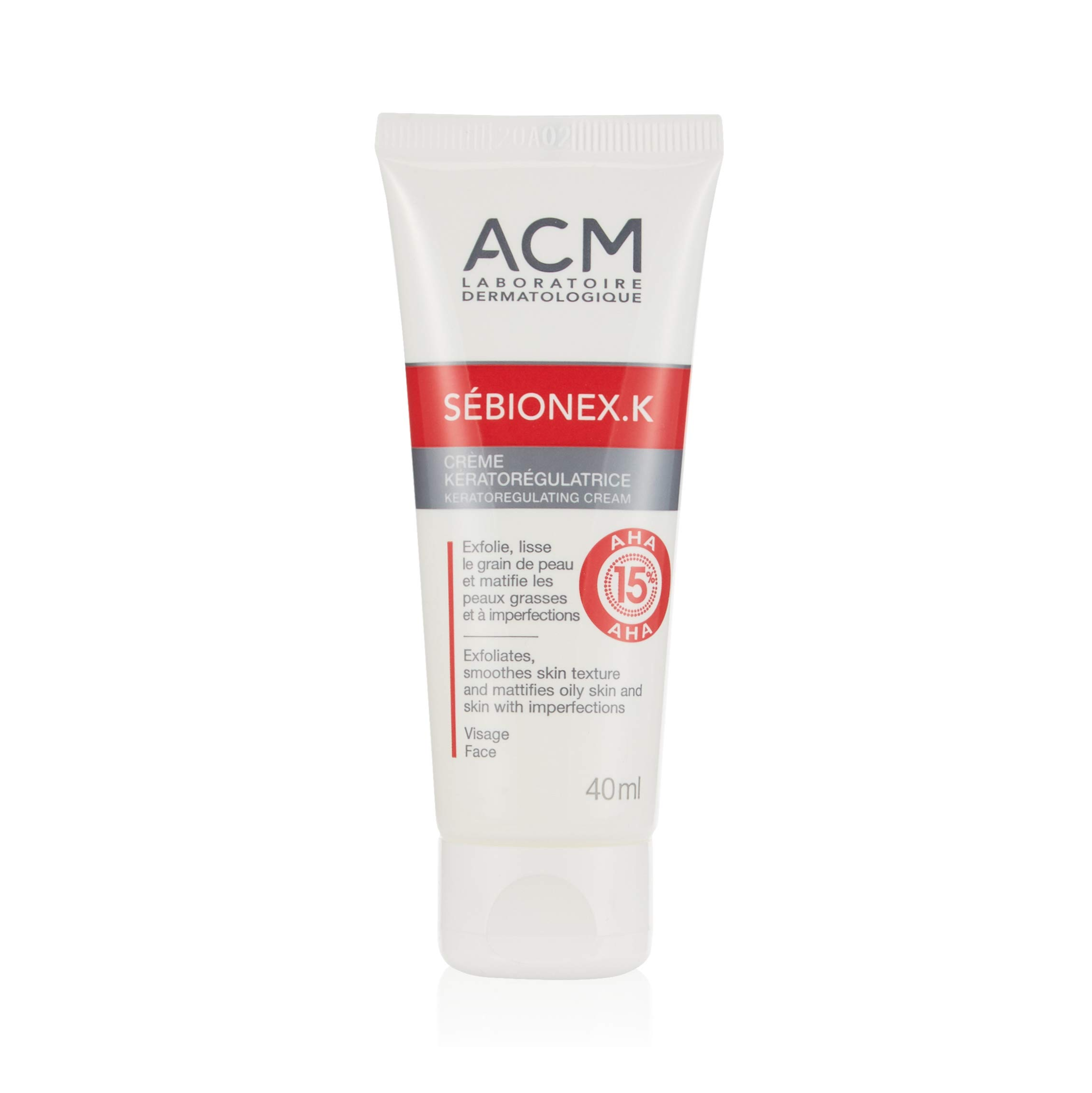 ACM Sebionex.K Keratoregulating Cream AHA 15% for Face 40 ml – GlowCareJO
