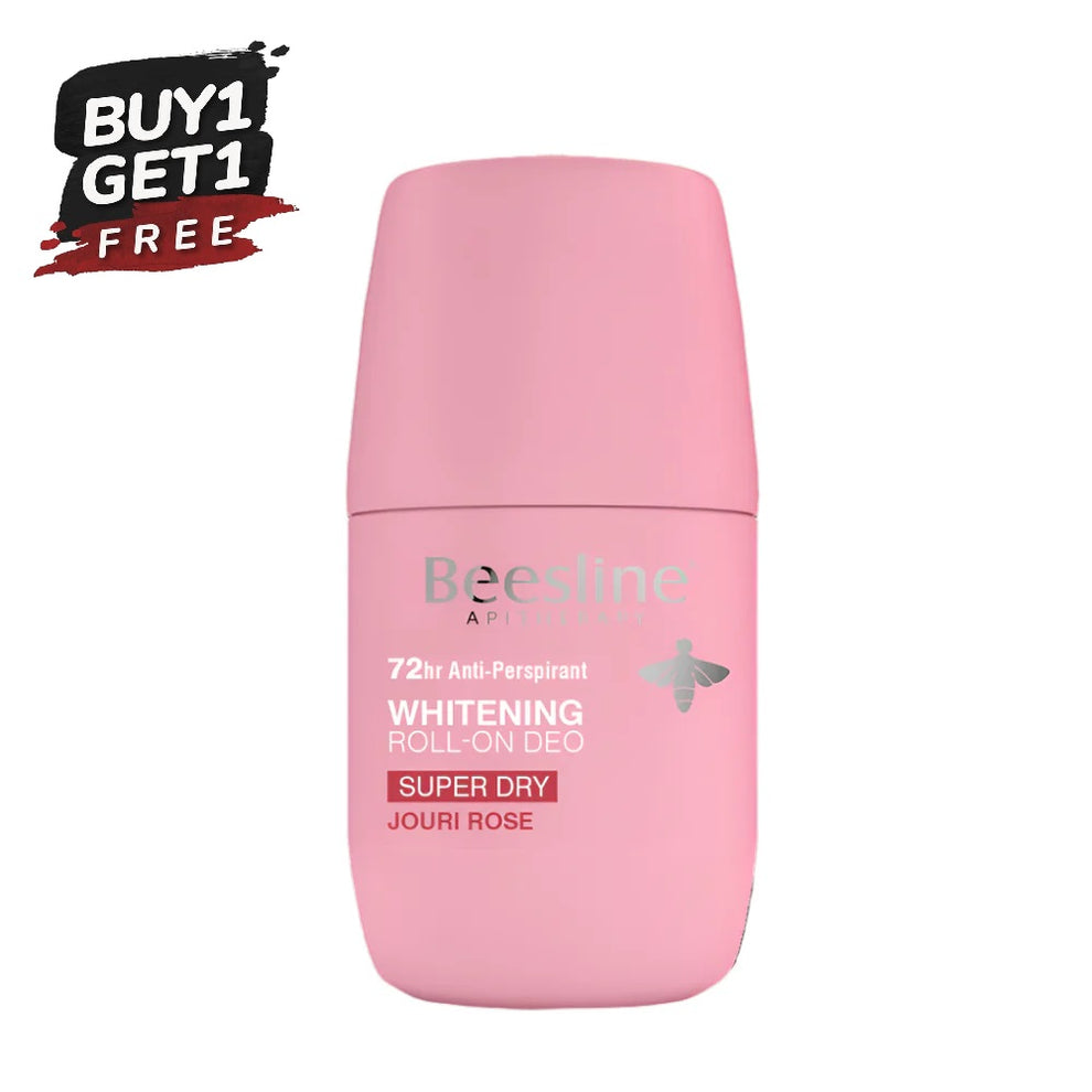 BEESLINE WHITENING ROLL-ON DEO SUPER DRY – Jouri Rose - 50ml – GlowCareJO