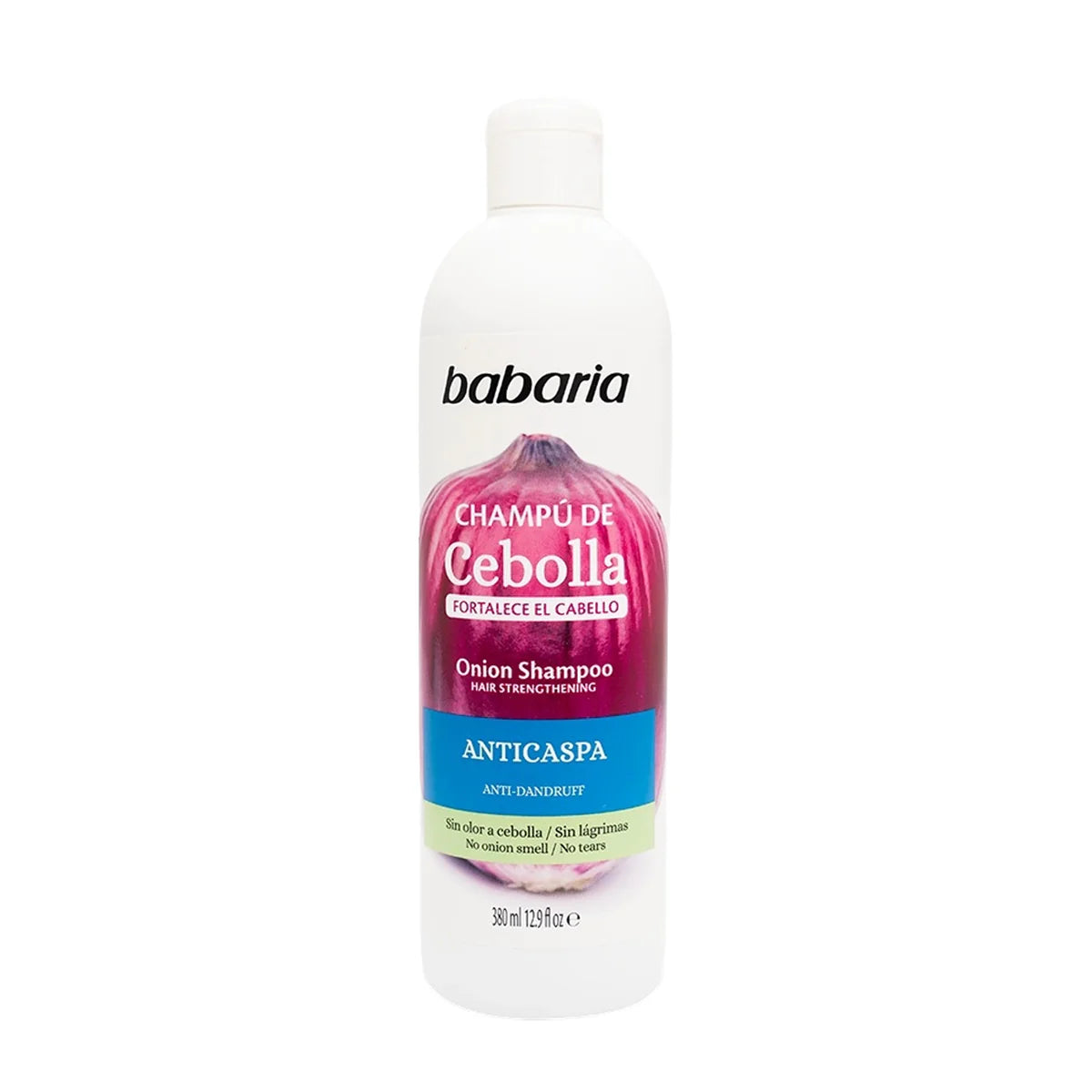 Babaria Onion Shampoo Anti-Dandruff (Anticaspa) 380ml – GlowCareJO
