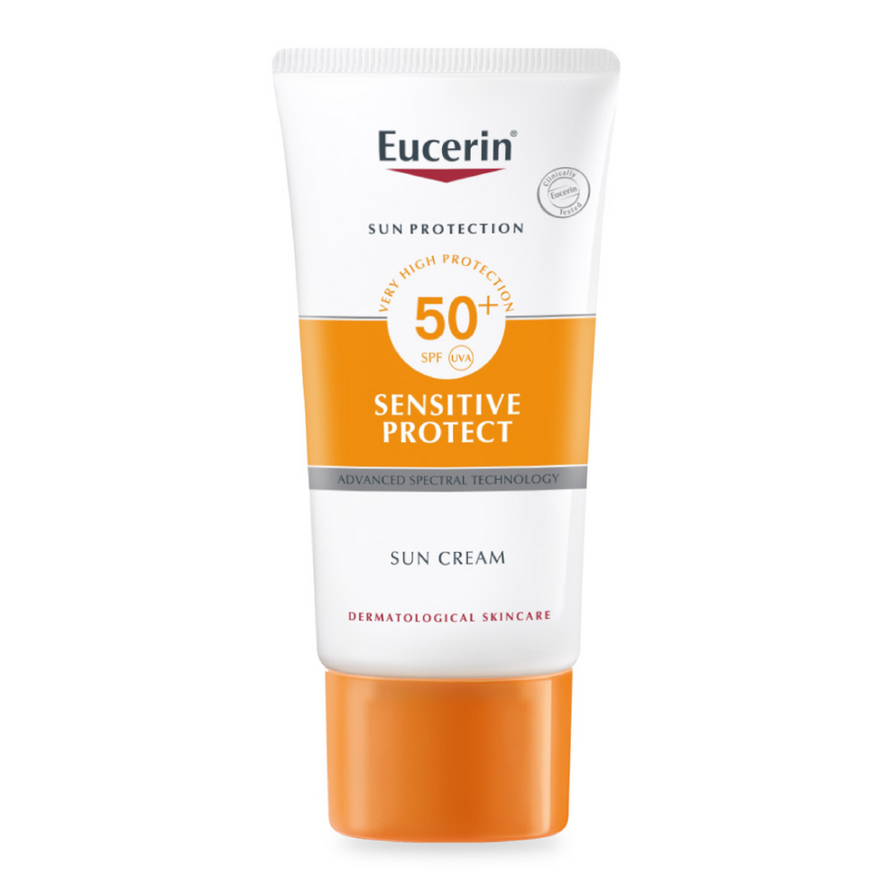 EUCERIN Sensitive Protect Sun Cream SPF 50+ / 50ml – GlowCareJO