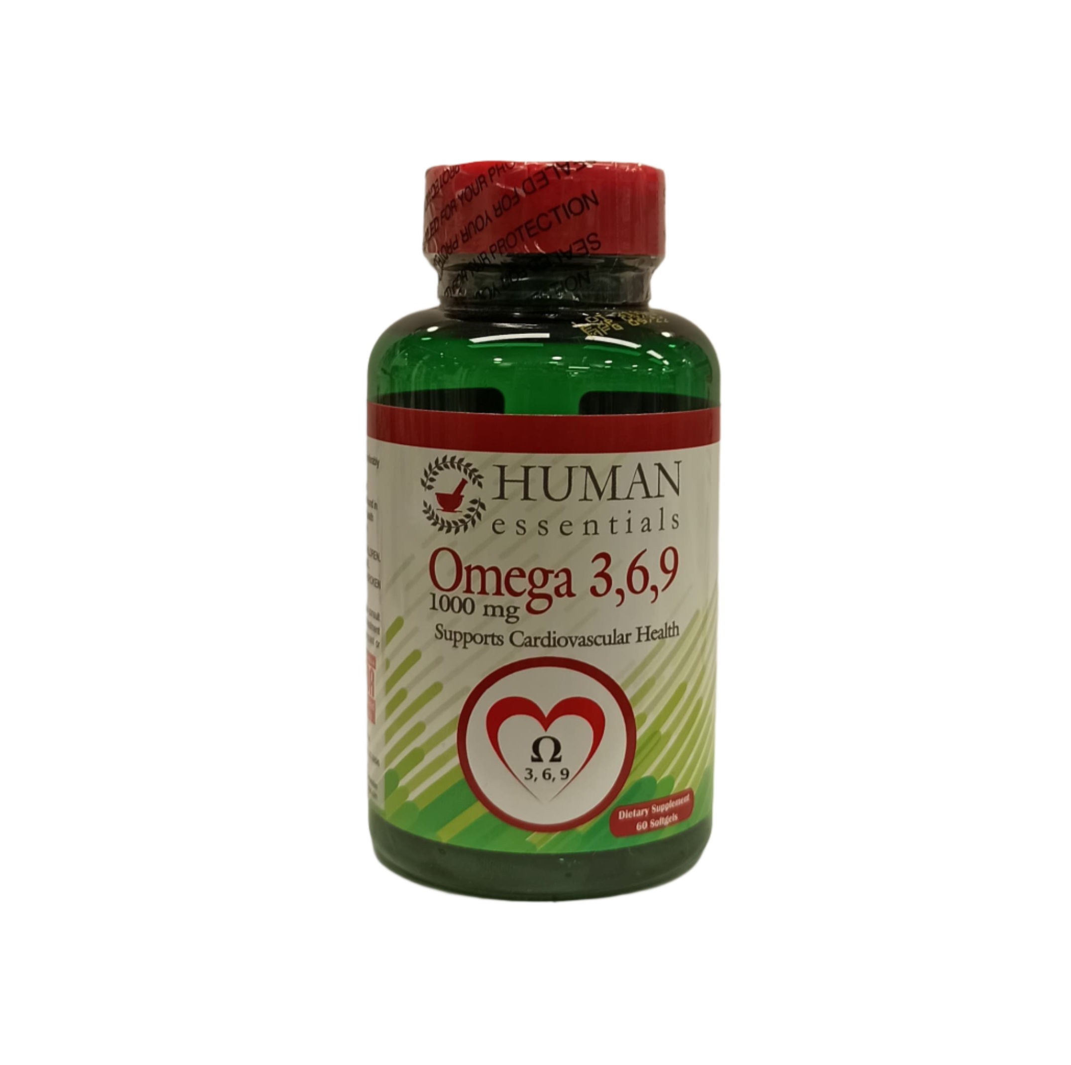 HUMAN ESSENTIALS Omega 3.6.9 1000mg - 60 Softgels | GlowCareJO