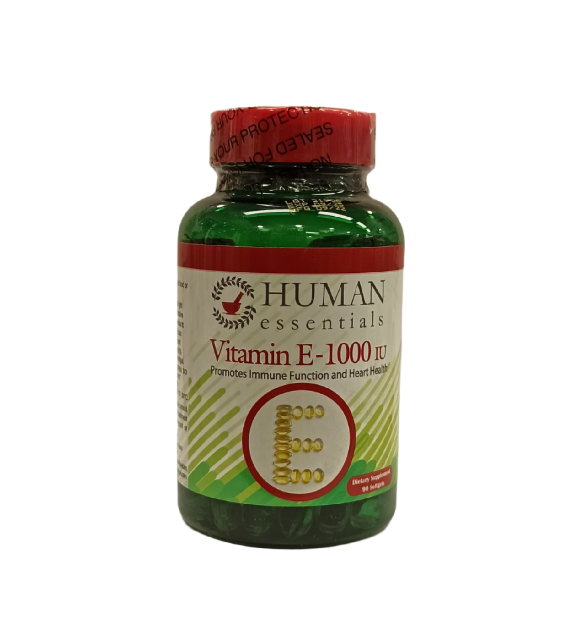 HUMAN ESSENTIALS Vitamin E-1000 iu – GlowCareJO