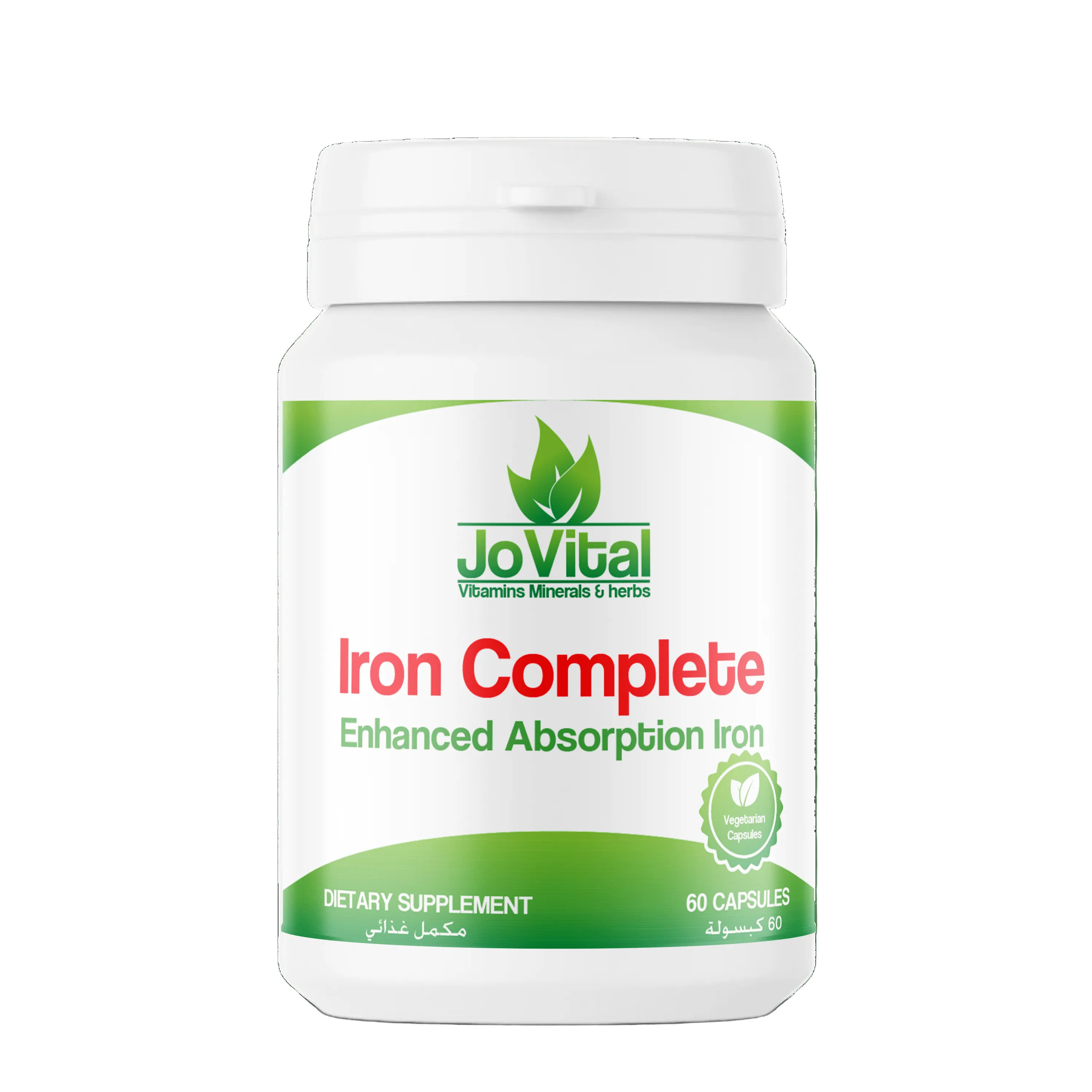 JOVITAL Iron Complete 60 Capsules | GlowCareJO
