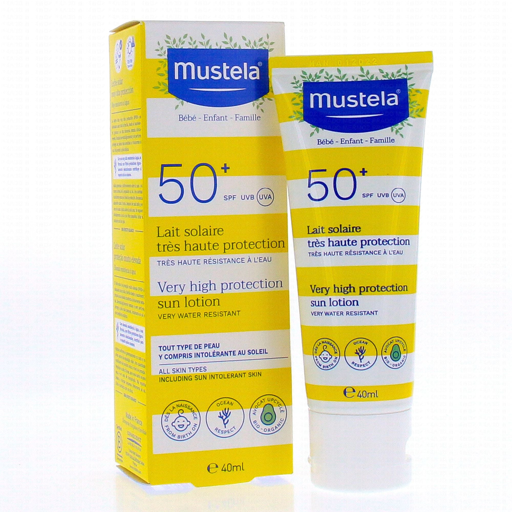 MUSTELA Very High Protection Sun Lotion SPF 50+ - 40ml – GlowCareJO