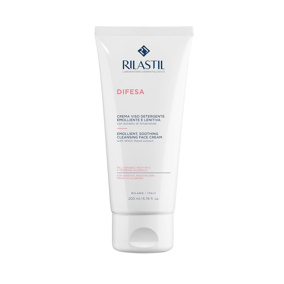 RILASTIL DIFESA EMOLLIENT SOOTHING CLEANSING FACE CREAM 200ml – GlowCareJO