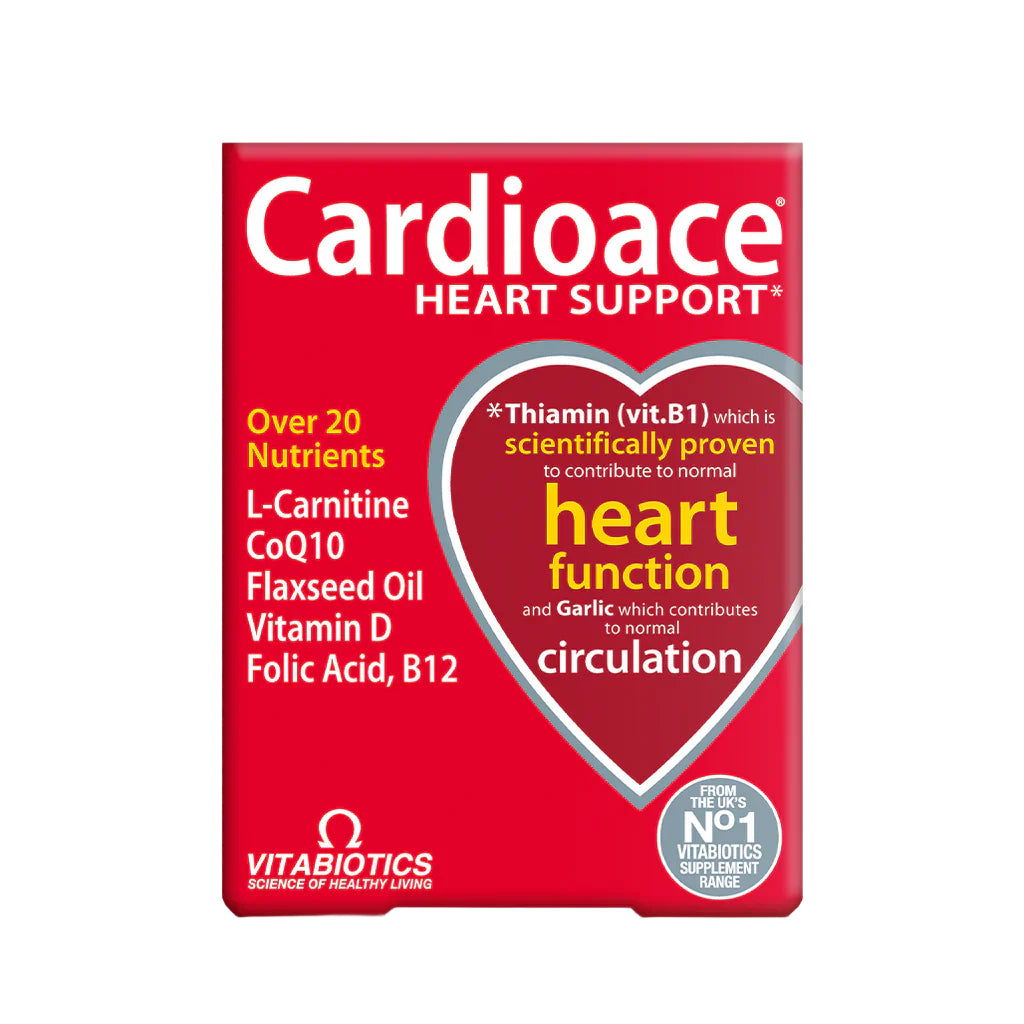 VITABIOTICS Cardioace Original 30 Tablets – GlowCareJO