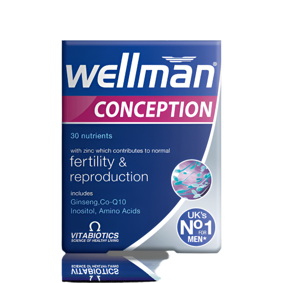 VITABIOTICS Wellman Conception 30 Tablets – GlowCareJO